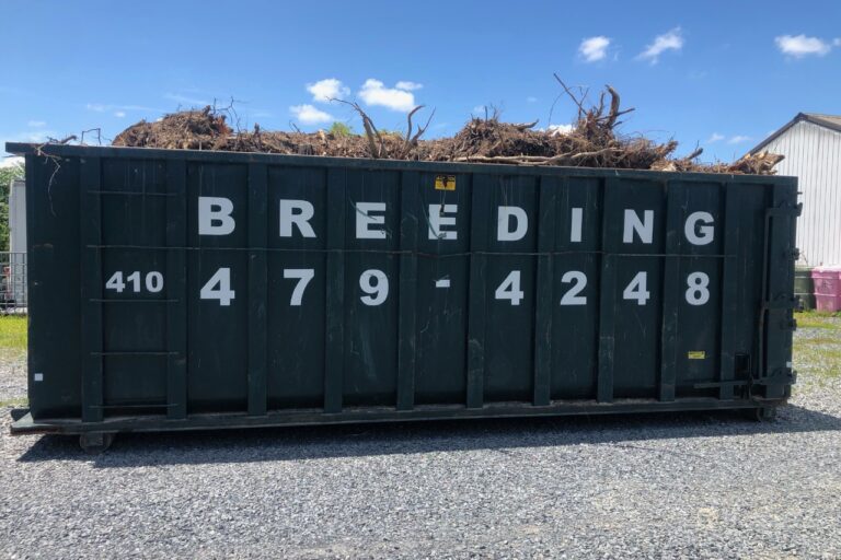 Dumpster Sizes - Breeding Roll Off Service